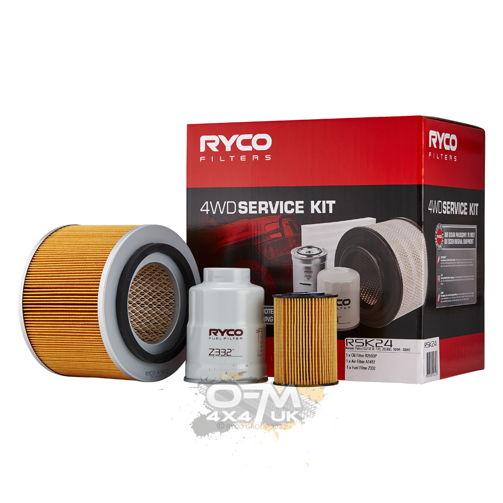 Ryco 4x4 Service Kit for Nissan Patrol Y61 - Superior Off-Road ...