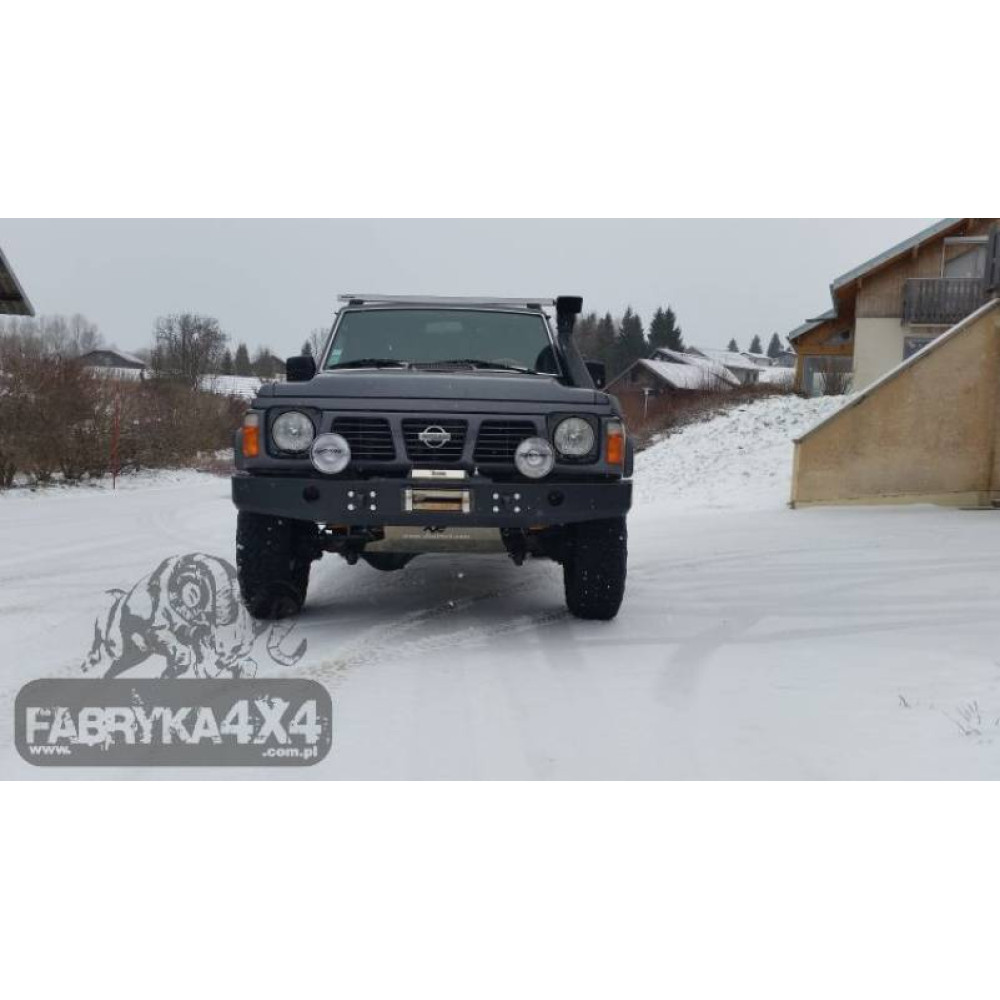Fabryka 4x4 Front Steel Winch Bumper for Nissan Patrol Y60 ...