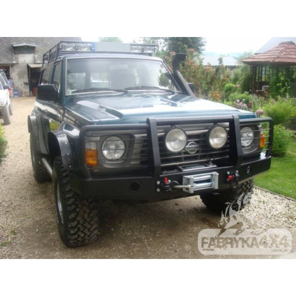 Fabryka 4x4 Front Steel Winch Bumper with Bullbar for Nissan ...