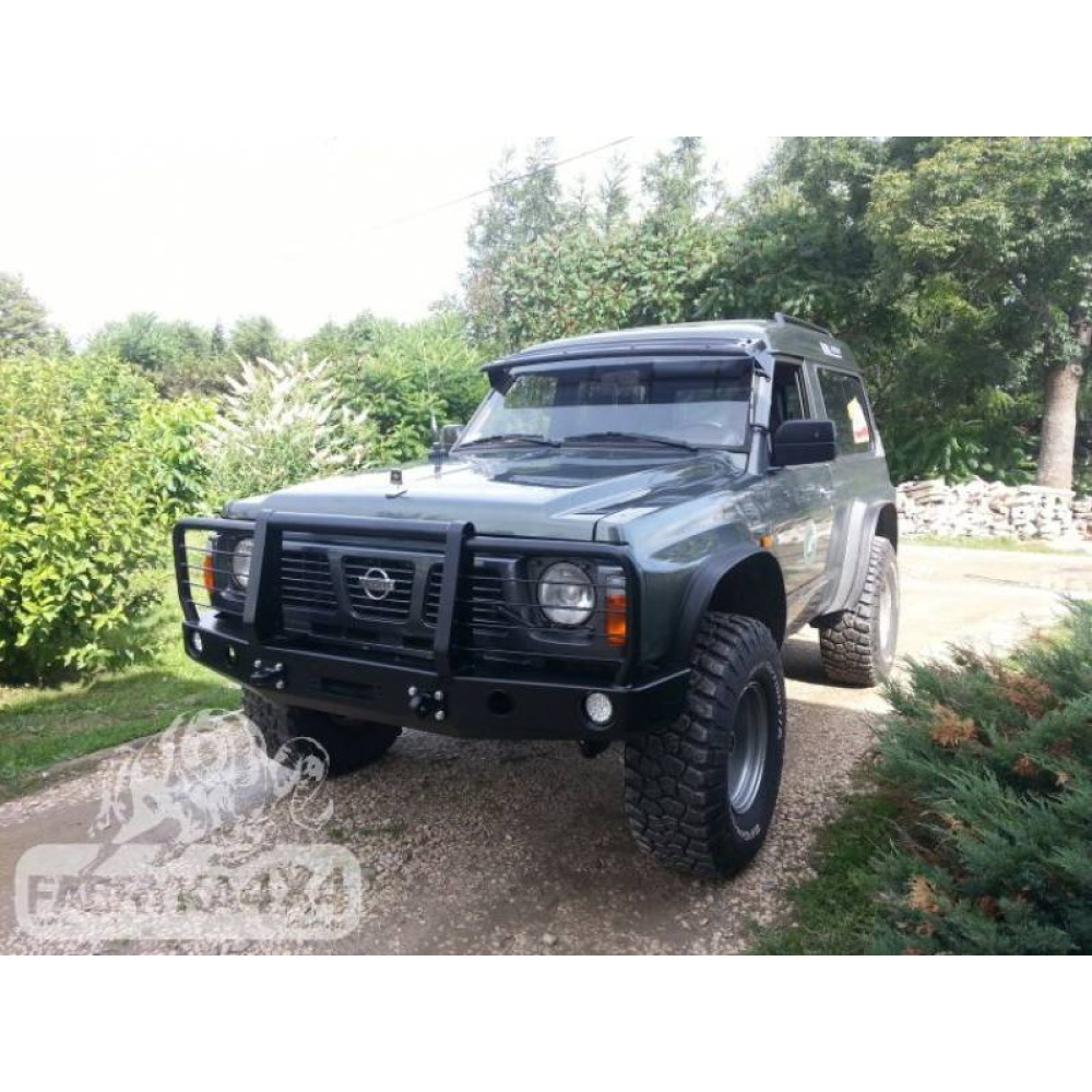 Fabryka 4x4 Front Steel Winch Bumper with Bullbar for Nissan ...