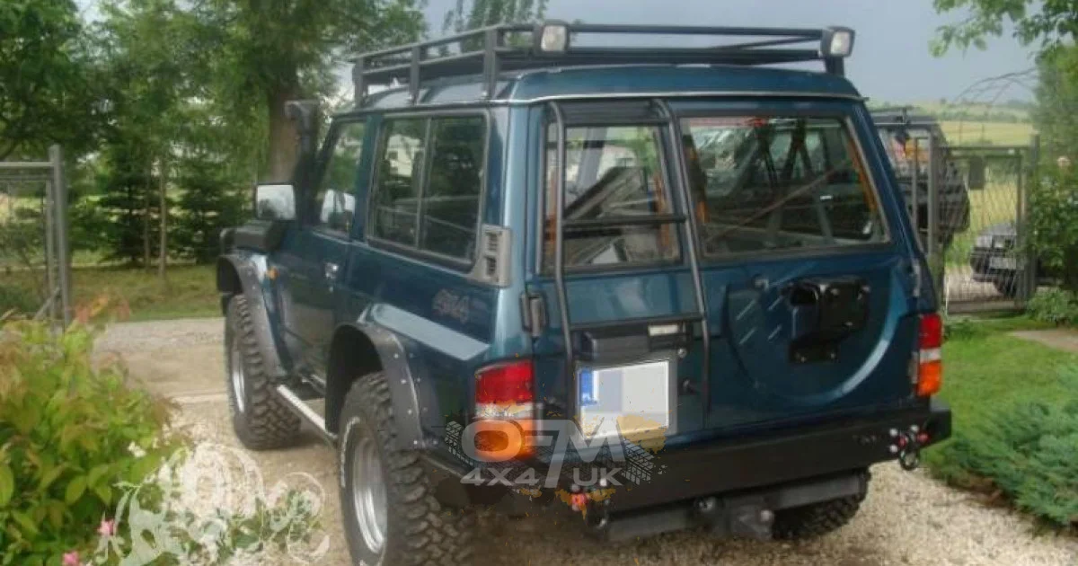 Fabryka 4x4 Rear Steel Bumper for Nissan Patrol Y60 ZNE