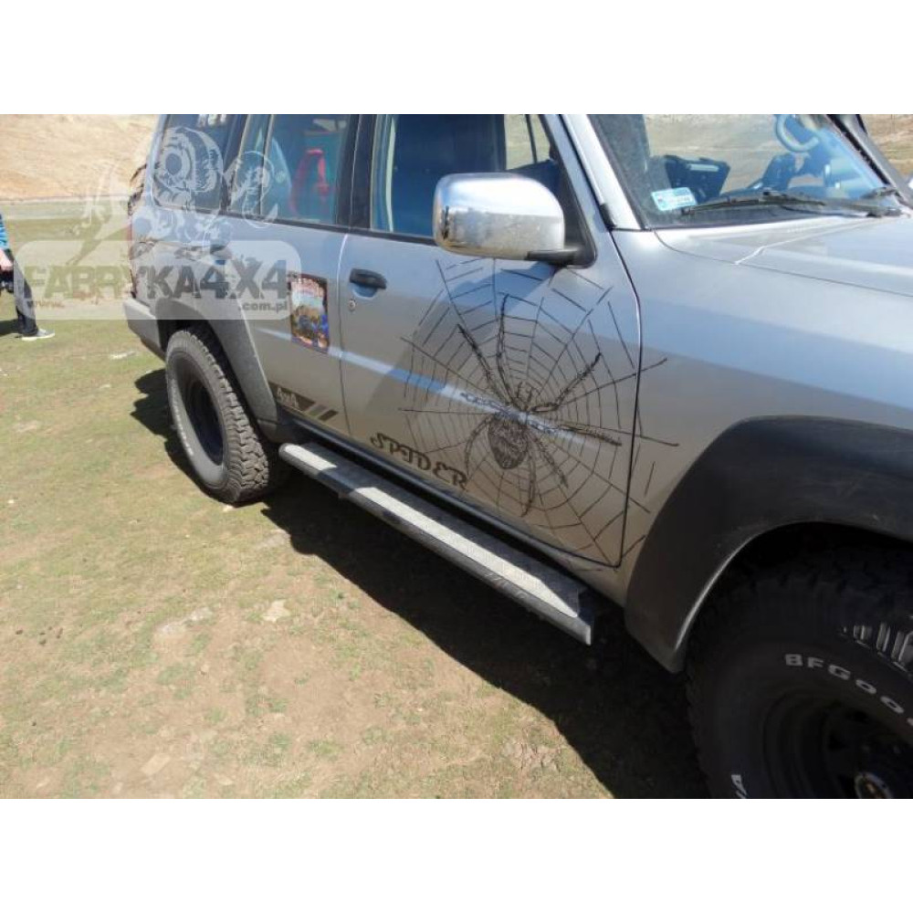 Fabryka 4x4 Rock Sliders for Nissan Patrol Y61 GU4 LWB PG4L
