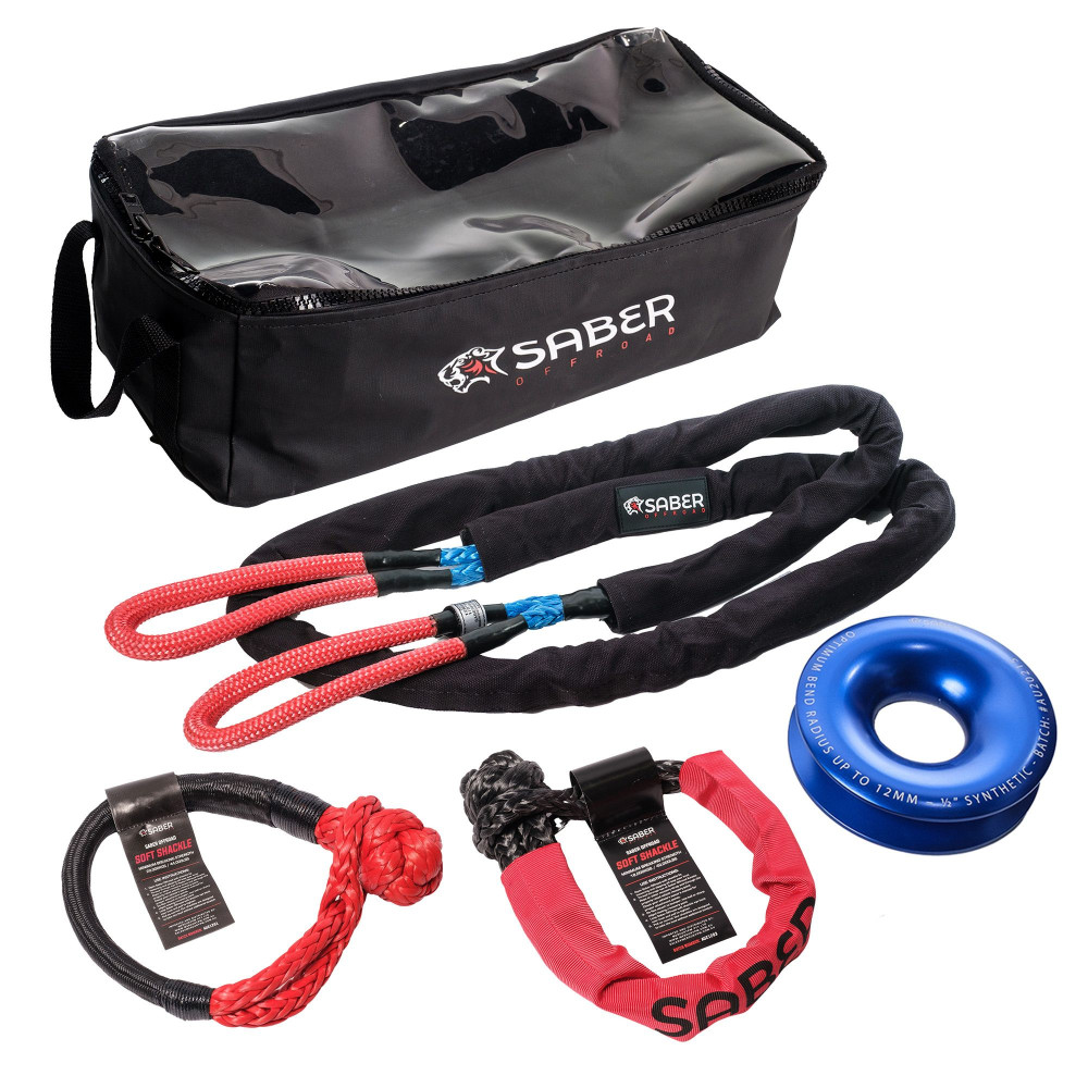 Recovery Kits : Saber Lightweight Winch Recovery Kit SBR ...