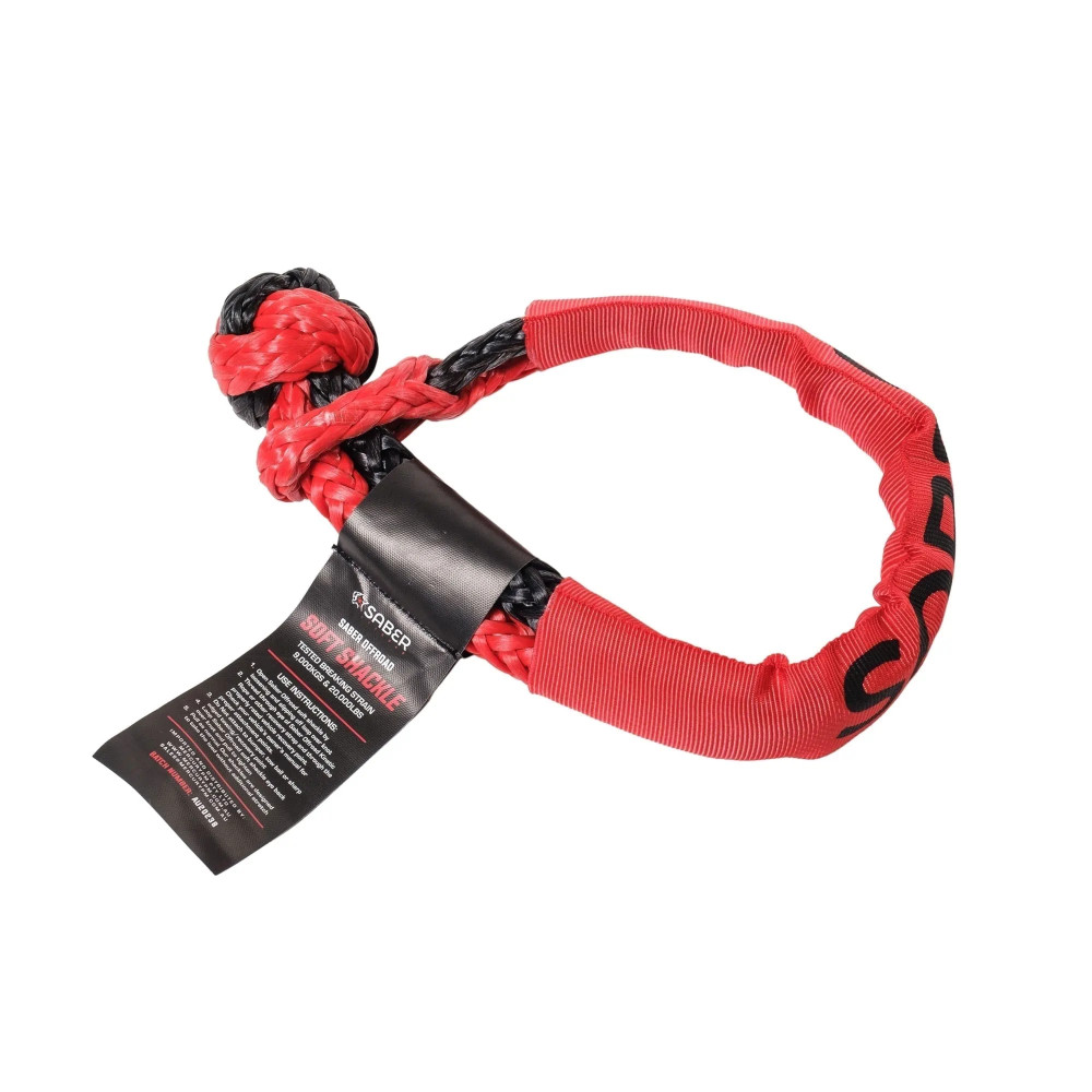 Saber 9,000KG Double Braided Soft Shackle SBR-9KSSB